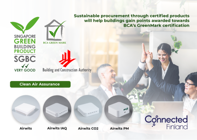 Our devices certified under The Singapore Green Building Council ...